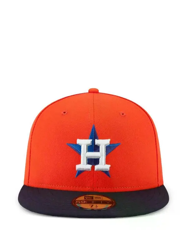 New Era Houston Astros 2017 Ac Perf Alt Fitted Cap - Orange
