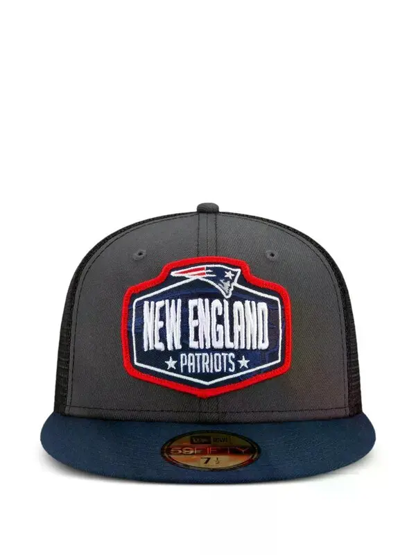 New Era 59fifty New England Patriots 2021 Draft Fitted Cap - Black
