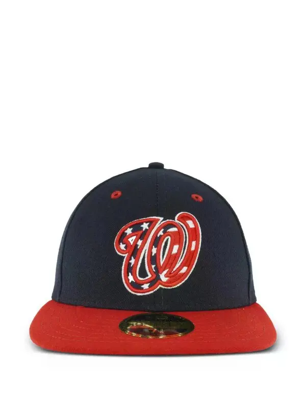 New Era Washington Nationals Low Profile Authentic Fitted Cap