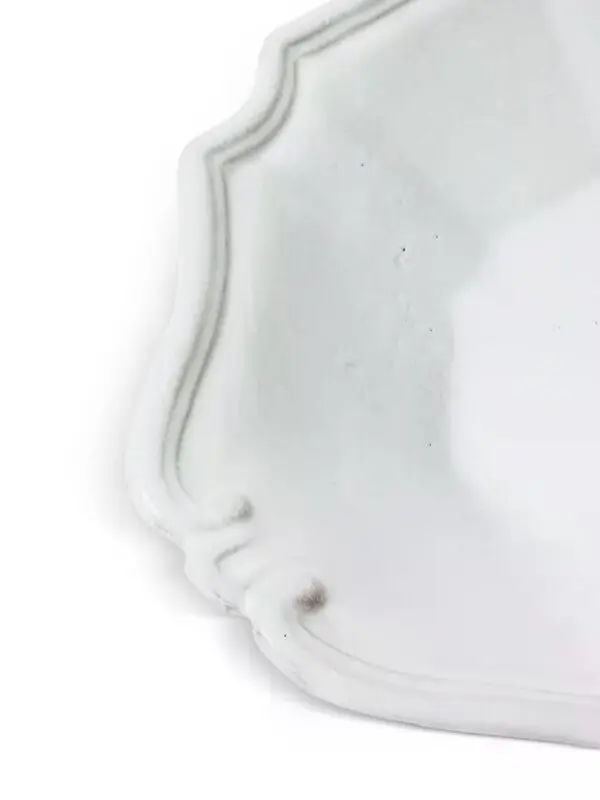 ASTIER DE VILLATTE Régence Scalloped-edge Glazed Soup Plate
