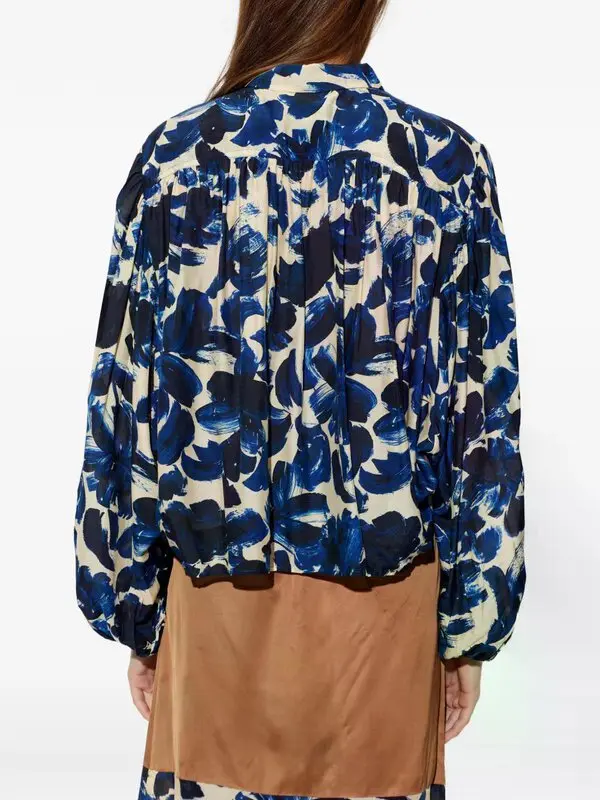 Munthe Lynx Floral Print Blouse