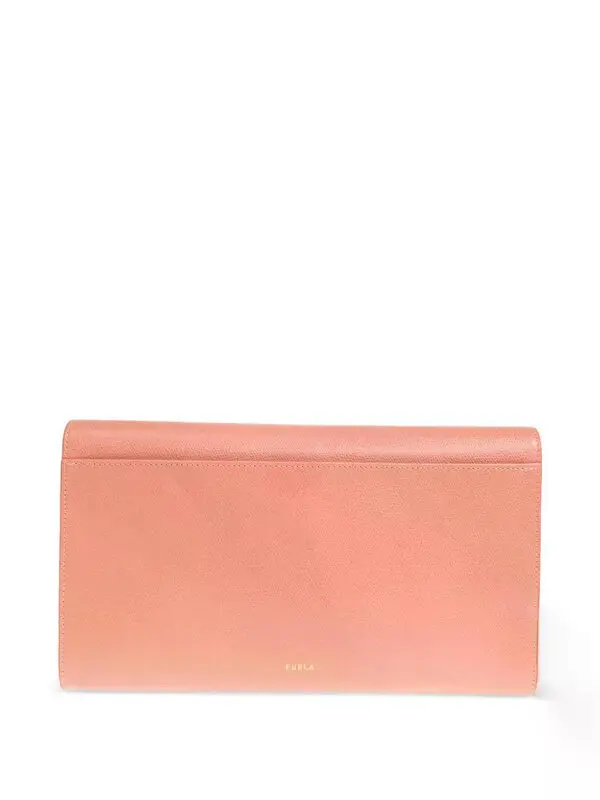 Furla Xl Continental Leather Clutch Bag