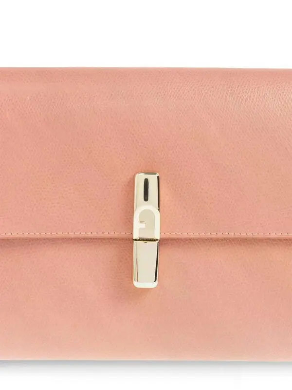 Furla Xl Continental Leather Clutch Bag