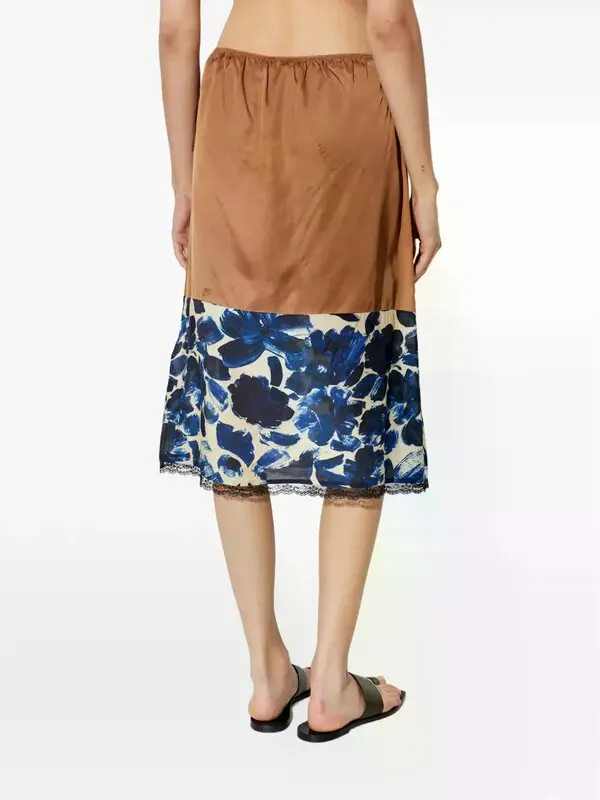 Munthe Ninia Floral-print Midi Skirt