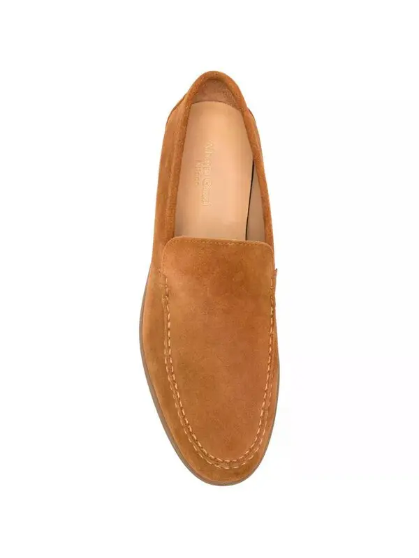 ALBERTO GOZZI Suede Slip-on Loafers