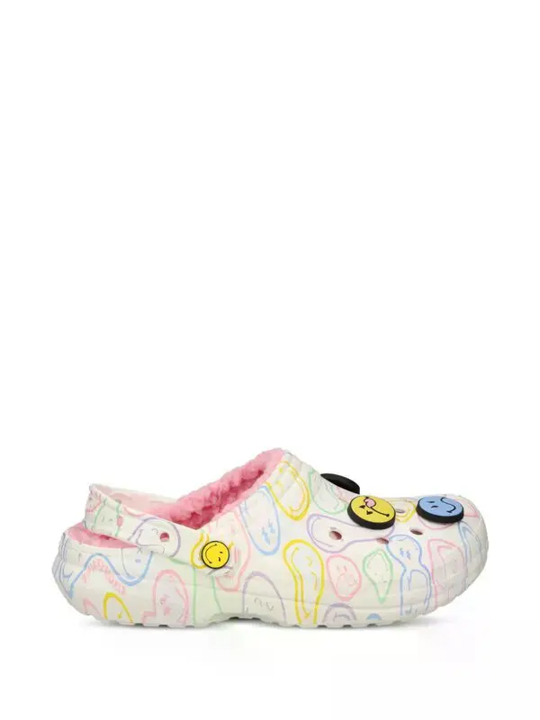 CROCS Smiley World Fleece-lined Clogs