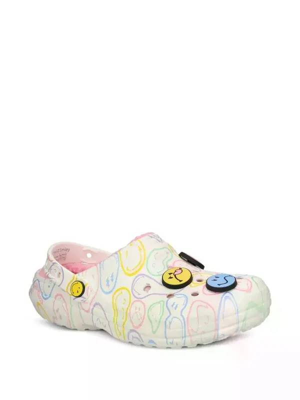 CROCS Smiley World Fleece-lined Clogs