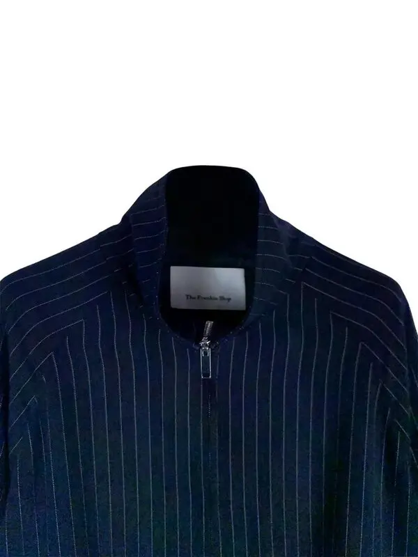 THE FRANKIE SHOP Baxter Pinstriped Track Jacket