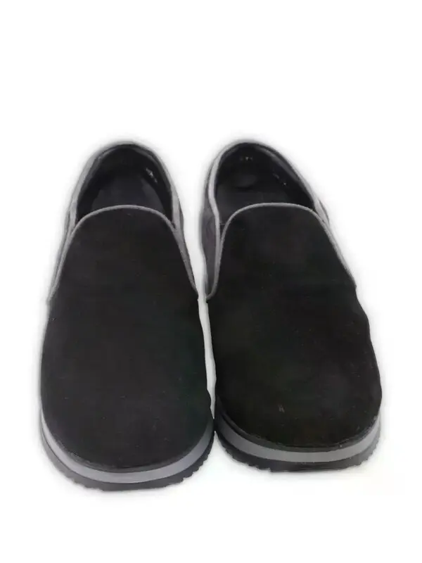 STUART WEITZMAN Suede Slip-on Sneakers