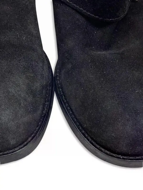 JIMMY CHOO Studded Buckle Ankle Boots
