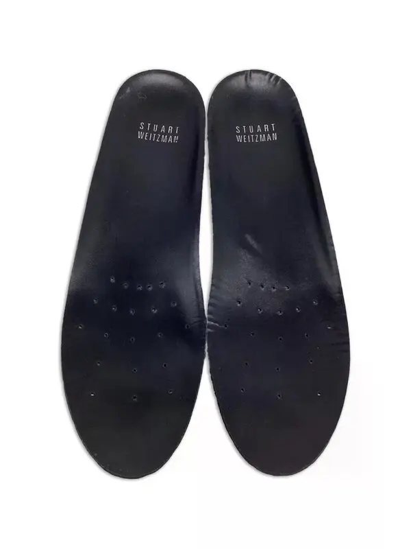 STUART WEITZMAN Animal Print Canvas Lace-up Sneakers