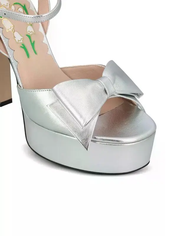 Valentino Garavani Metallic Platform Pumps