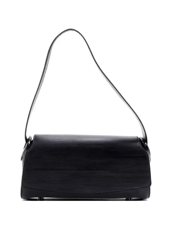 LOUIS VUITTON Epi Leather Nocturne Gm Shoulder Bag - Black