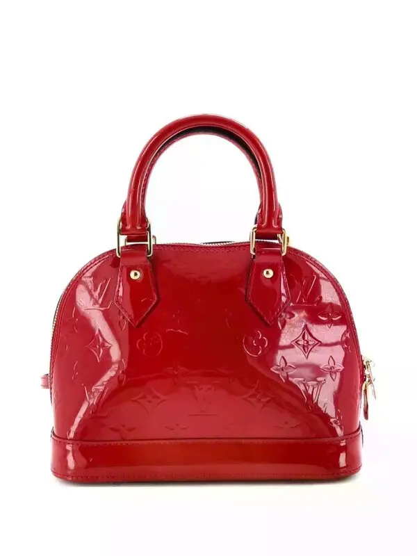LOUIS VUITTON Alma Handbag Monogram Vernis Bb
