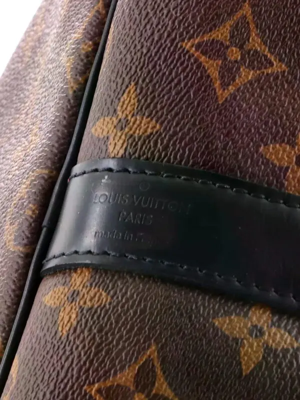 LOUIS VUITTON Keepall Bandouliere 55 Travel Bag - Brown