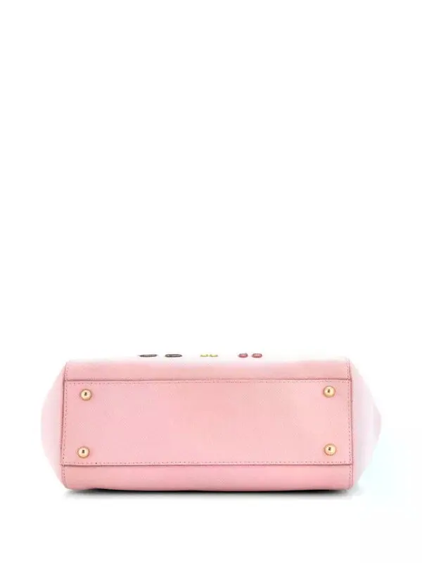 Dolce & Gabbana Patchwork Leather Medium Satchel