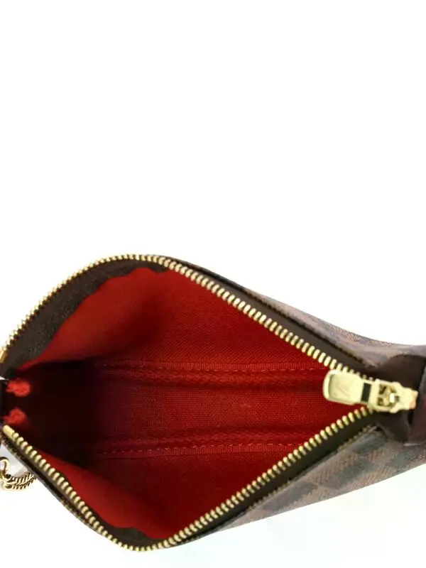 LOUIS VUITTON Pochette Accessoires Damier Mini Clutch Bag