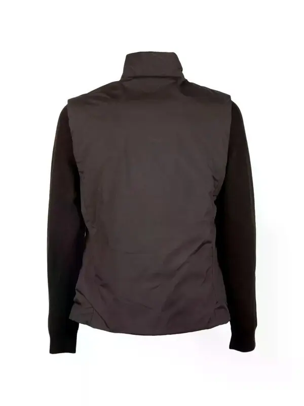 MOORER Paneled Zip-up Jacket