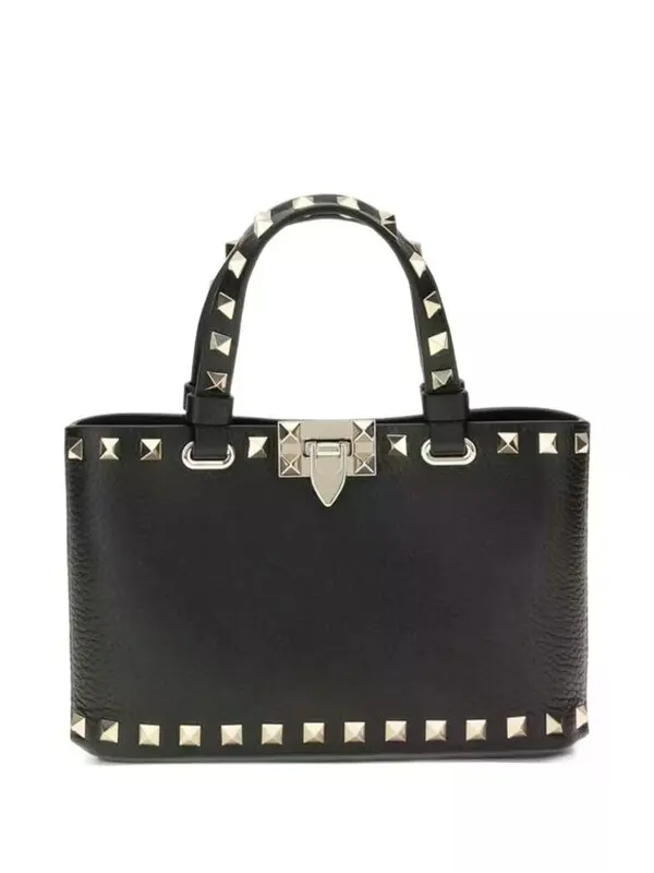 Valentino Garavani Rockstud Leather Mini Bag - Black