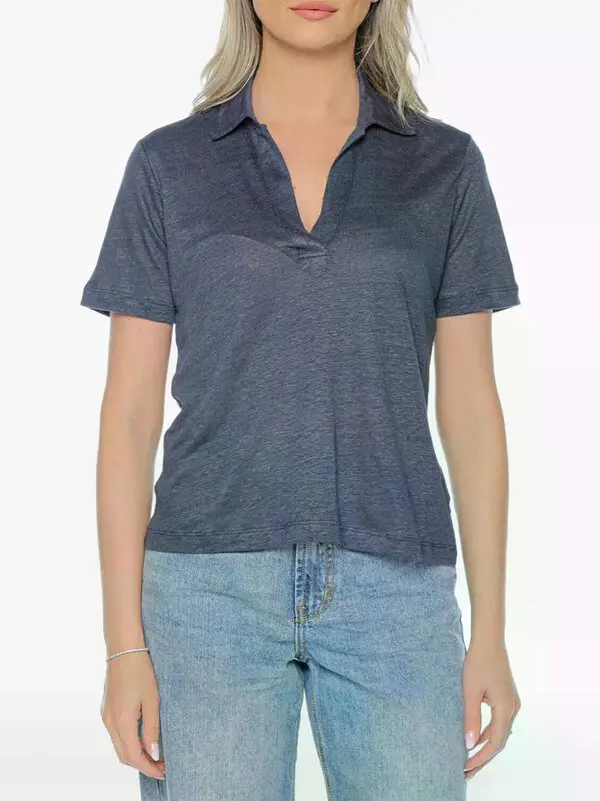 ECOALF Troms Linen V-neck T-shirt