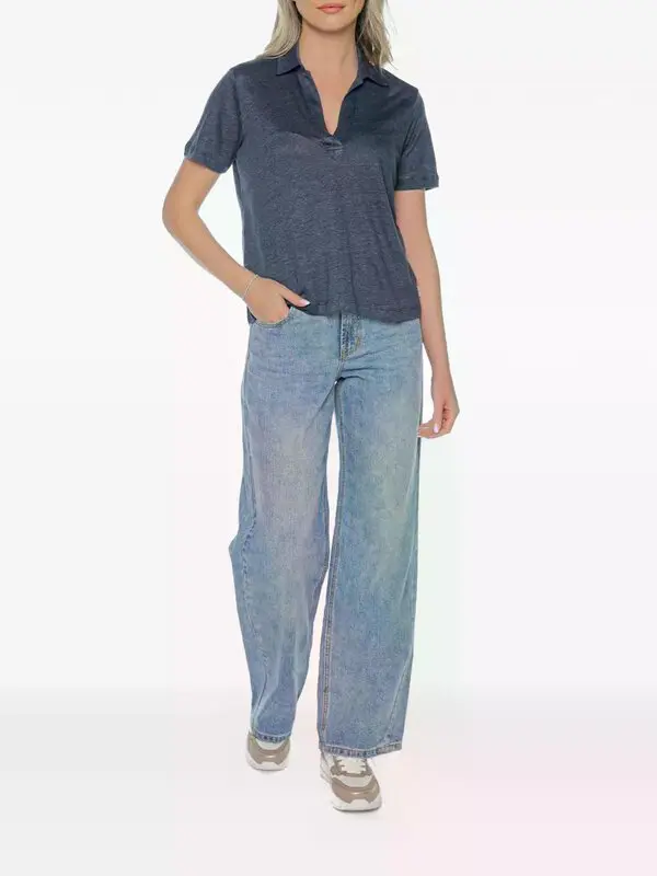 ECOALF Troms Linen V-neck T-shirt