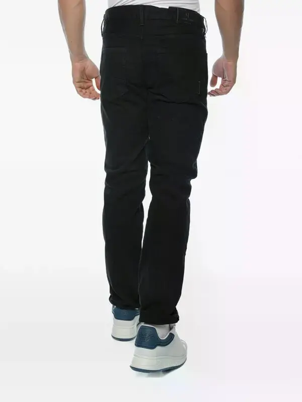 Armani Exchange Slim-fit Jeans With Embroidered Logo