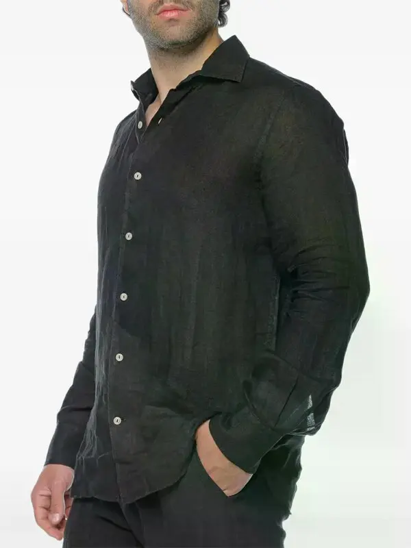 MC2 SAINT BARTH Pamplona Linen Shirt