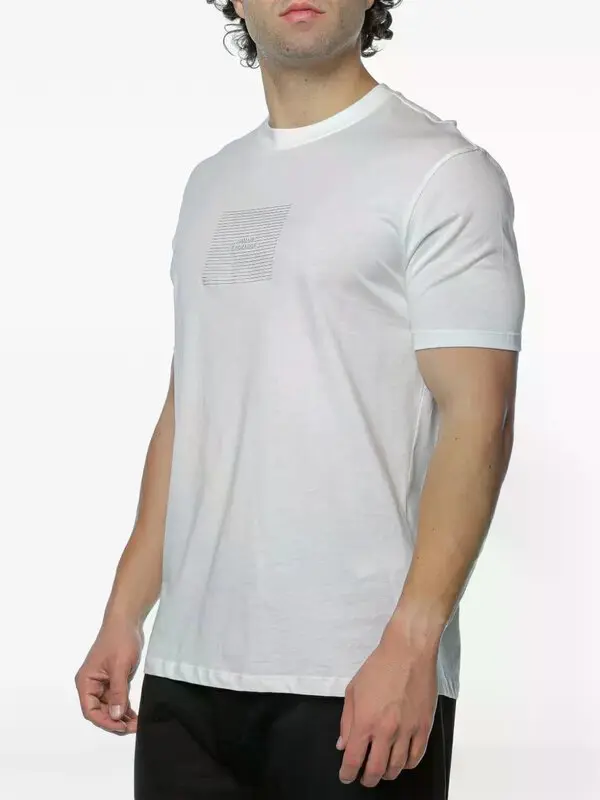 Armani Exchange Logo-embossed T-shirt