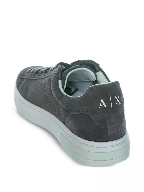 Armani Exchange Logo-print Suede Sneakers