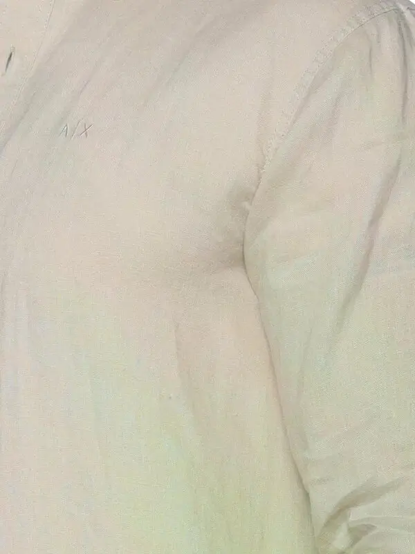Armani Exchange Logo-embroidered Shirt