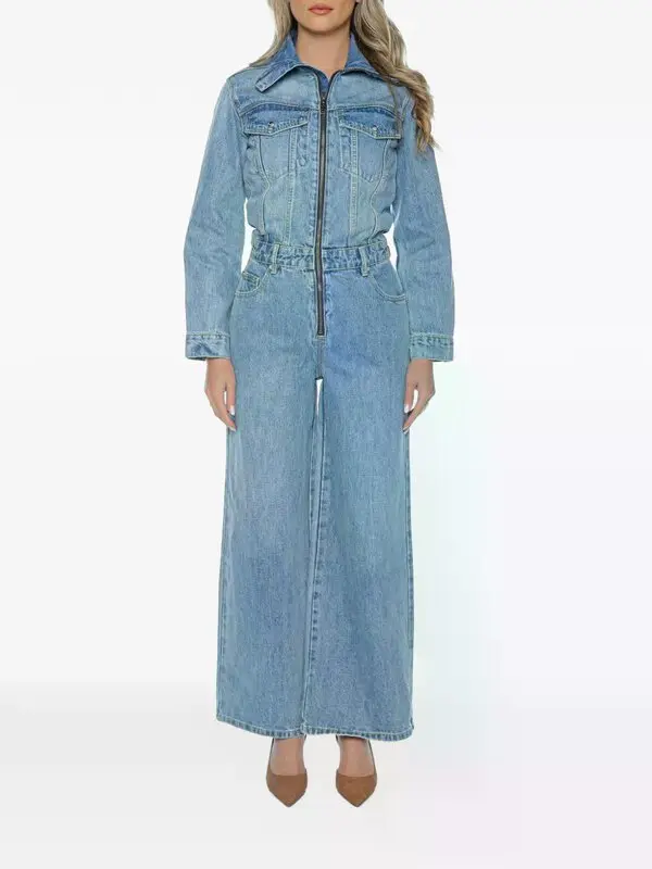ONETEASPOON Charli Zip-front Jumpsuit