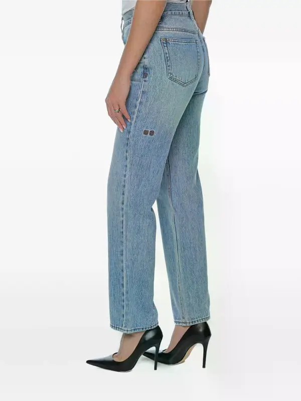 Ksubi Pinup Straight-leg Jeans