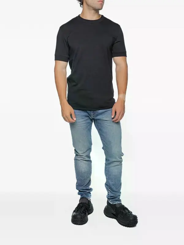 DRYKORN Anton Ribbed-cuff T-shirt