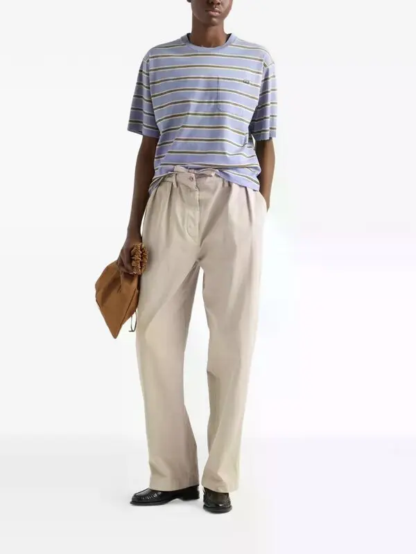 Prada Garbardine Drawstring Pants