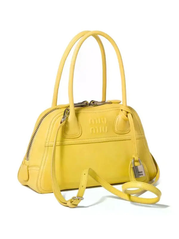 Miu Miu Vivant Nappa Leather Bag