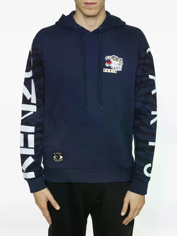 Kenzo Tiger-embroidered Hoodie