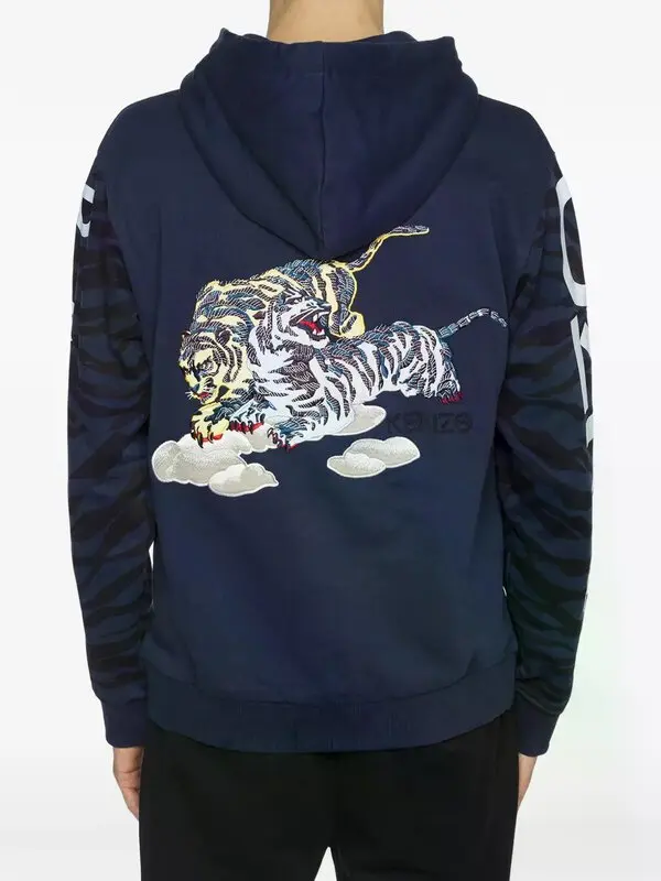 Kenzo Tiger-embroidered Hoodie