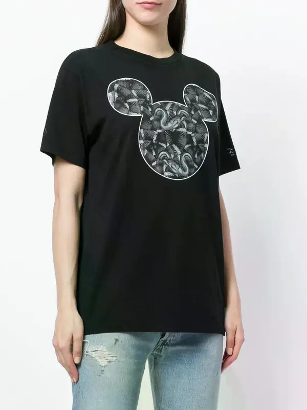 COUNTY OF MILAN Mickey Mouse Silhouette T-shirt