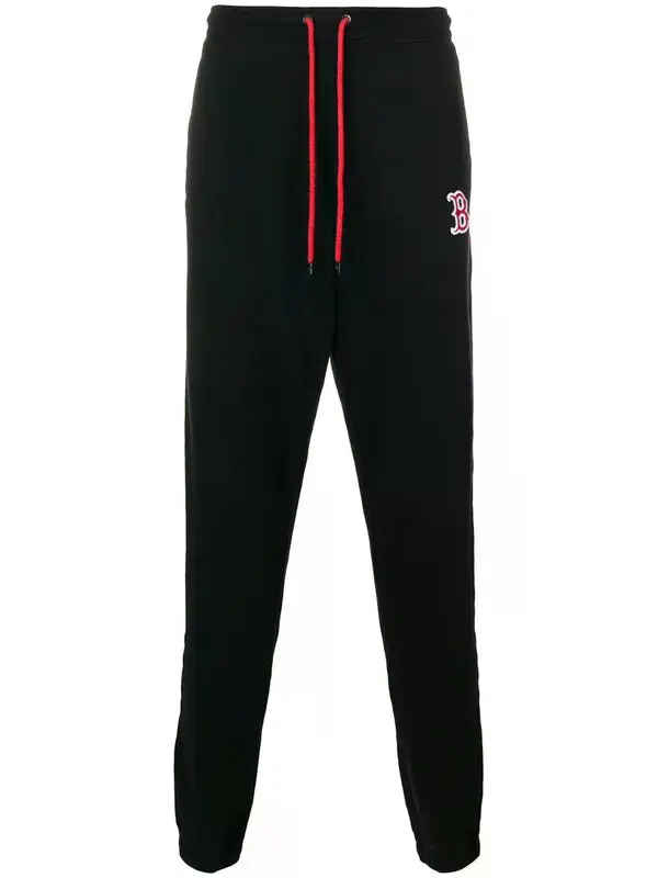 COUNTY OF MILAN Loose Track Trousers - Black