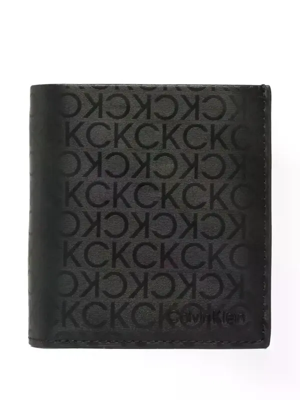 Calvin Klein Logo-pattern Bifold Wallet