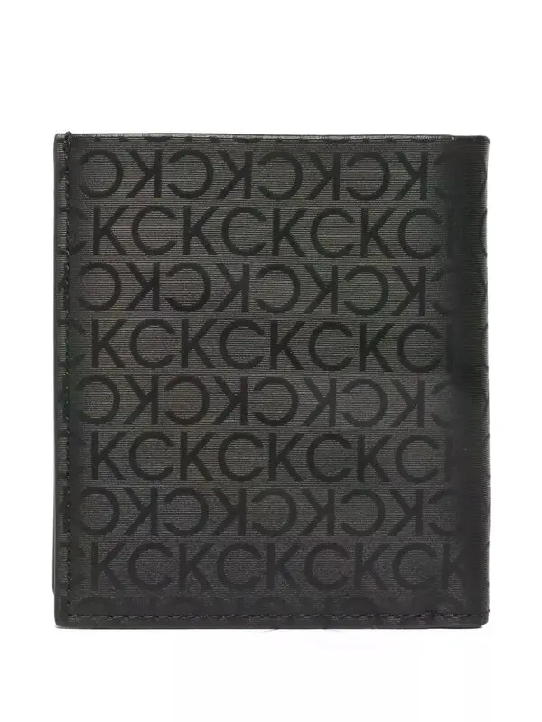 Calvin Klein Logo-pattern Bifold Wallet