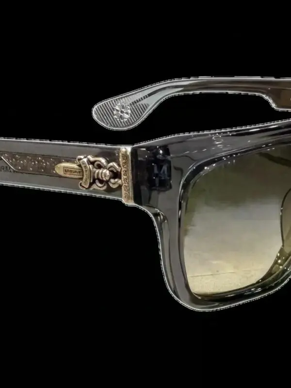 Chrome Hearts Rectangle Frame Sunglasses