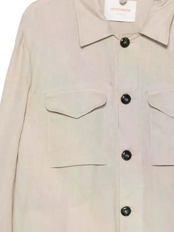 OFFICINA36 Button-up Pocket-detail Jacket