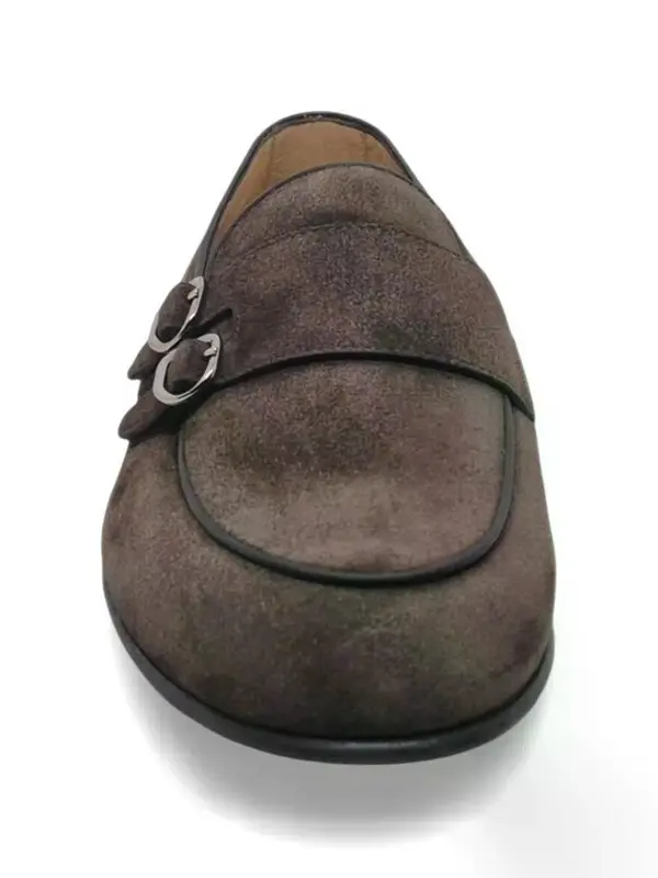 BARRETT Double-strap Suede Loafers