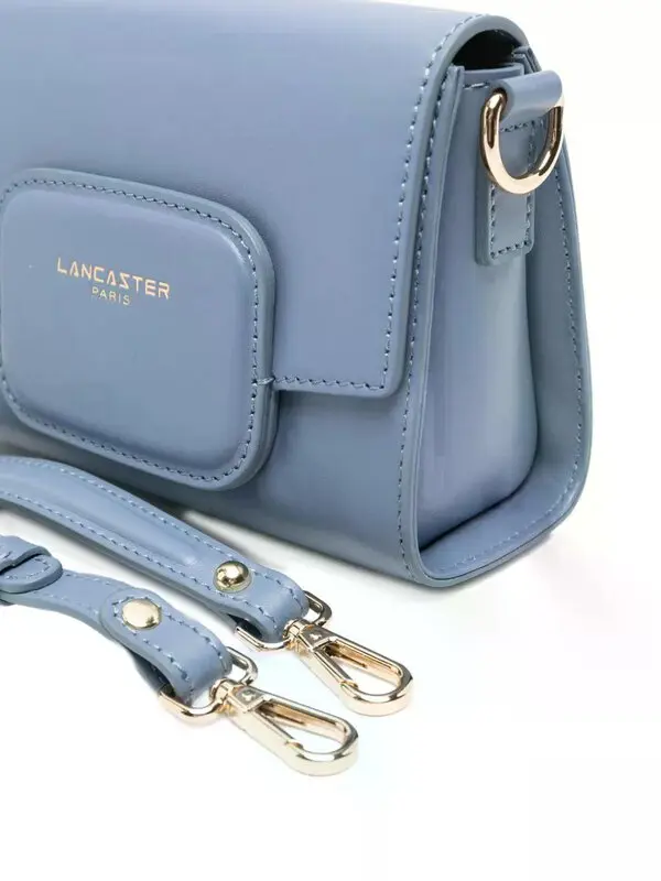 LANCASTER Mini Logo-print Leather Tote Bag