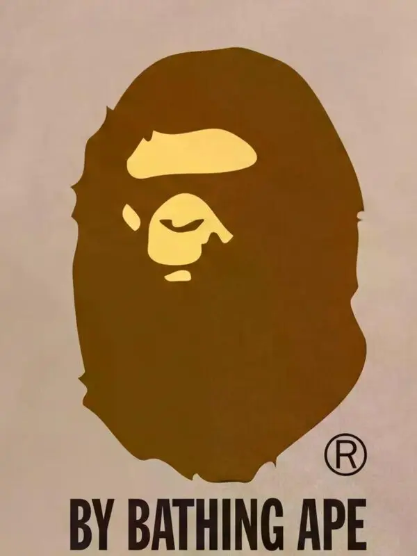 A BATHING APE Logo-print Long-sleeve T-shirt - Neutrals