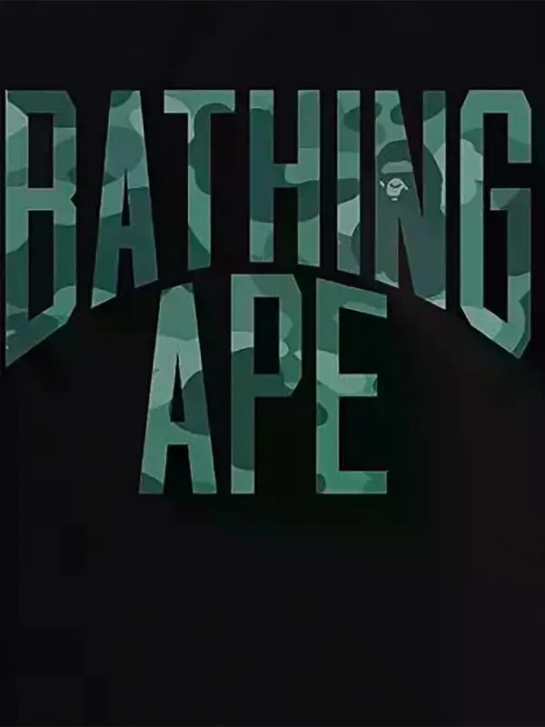 A BATHING APE Camo Nyc Logo T-shirt