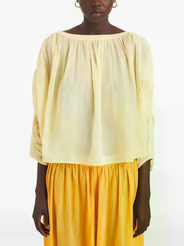 Antik Batik Fruti Long-sleeve Top - Yellow
