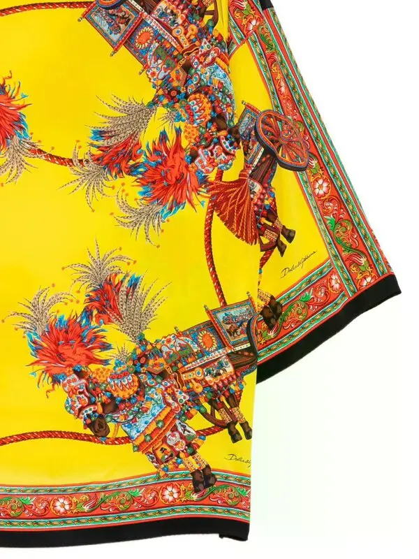 Dolce & Gabbana Floral Print Blouse
