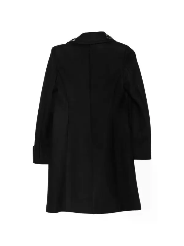 BAZAR DELUXE Bead-embellished Double-breasted Coat